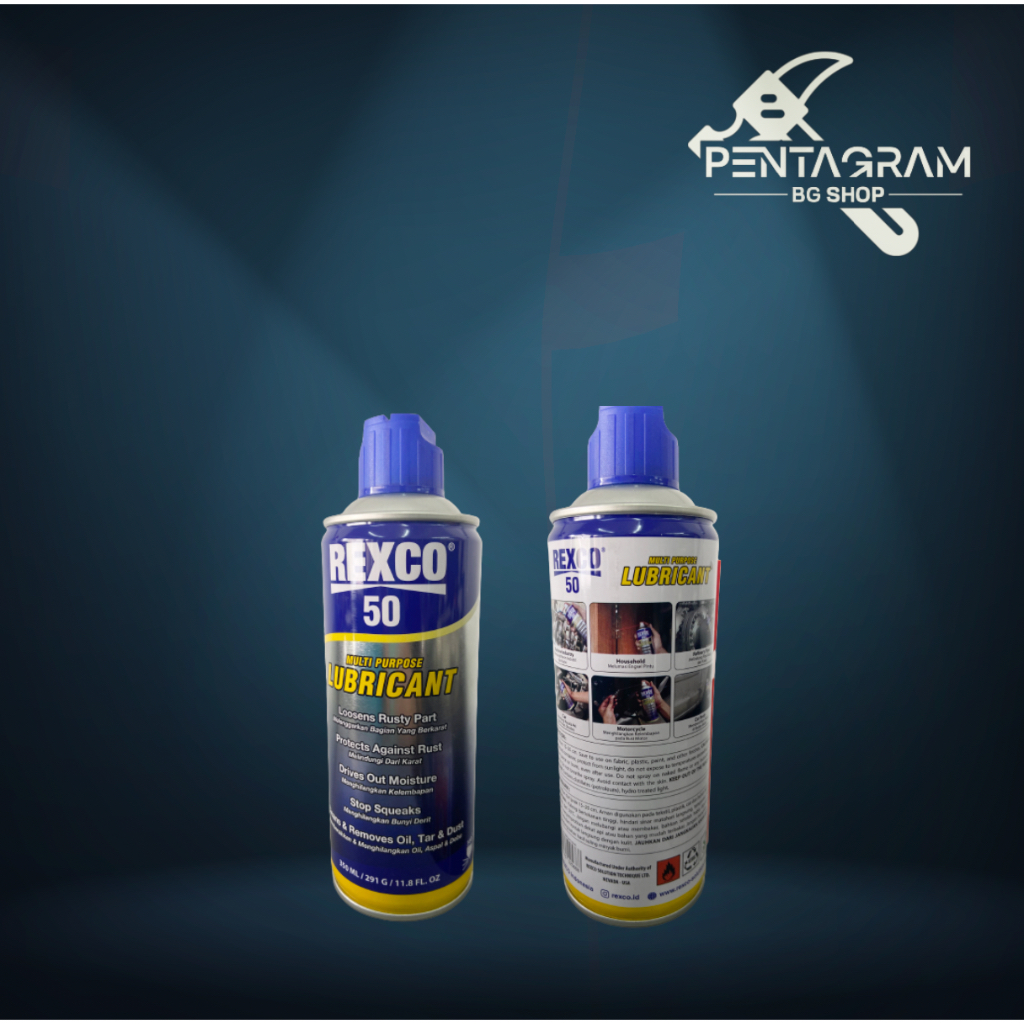 [REXCO] 50 Multi Purpose Lubricant Spray (350ml) | Shopee Malaysia