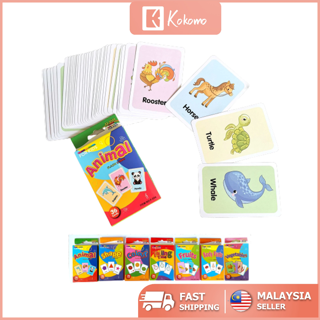 Object Cards: Double-sided Educational English Flashcards Learning ...