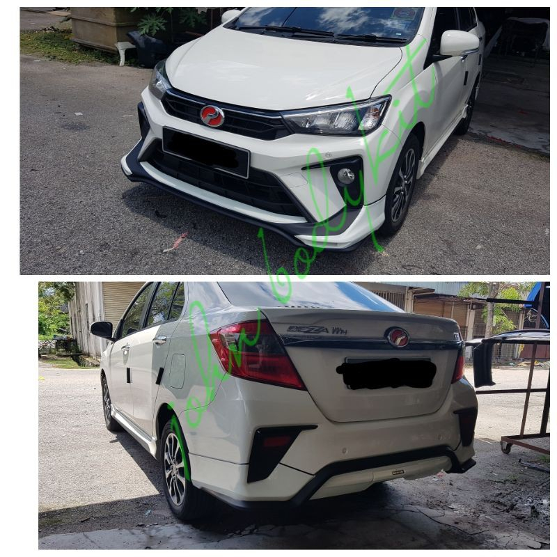 Bezza 2020 Gear Up Skirting Siap Cat Dpn n Blkg | Shopee Malaysia