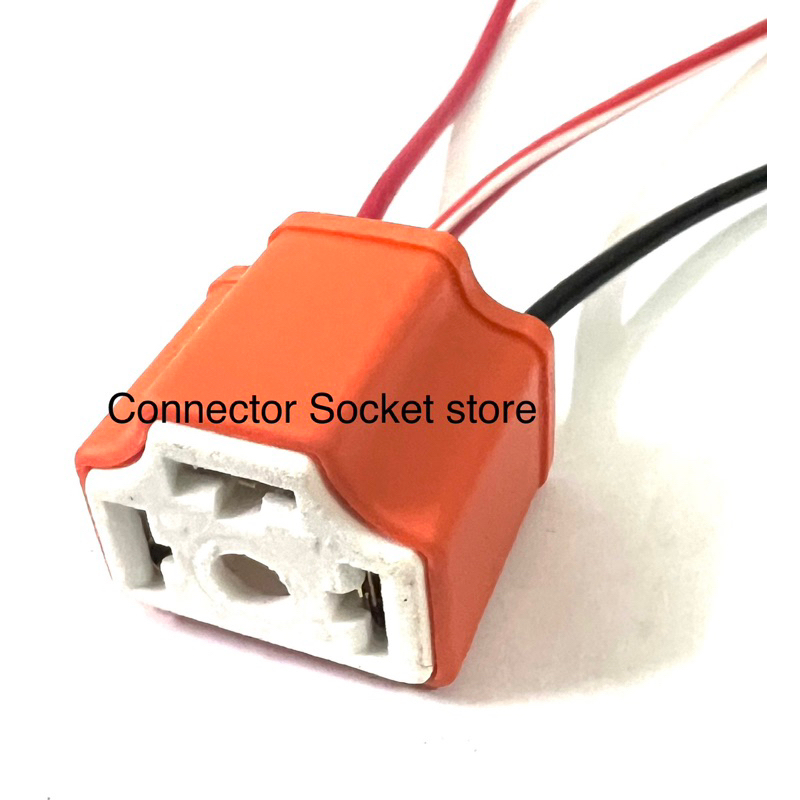 H4 Ceramic Bulb Socket 3 PIN | Shopee Malaysia
