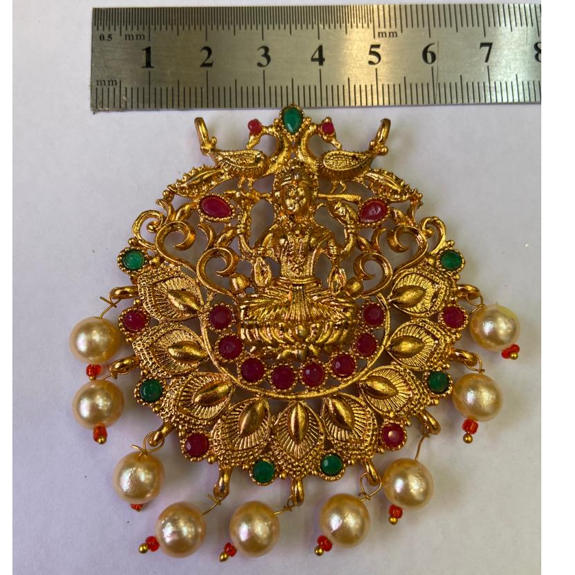 Mahalakshmi Pendant Aari Work (1 pcs) | Shopee Malaysia