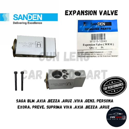 📣ORIGINAL📣 EXPANSION VALVE PERODUA VIVA AXIA BEZZA ARUZ PROTON SAGA BLM ...