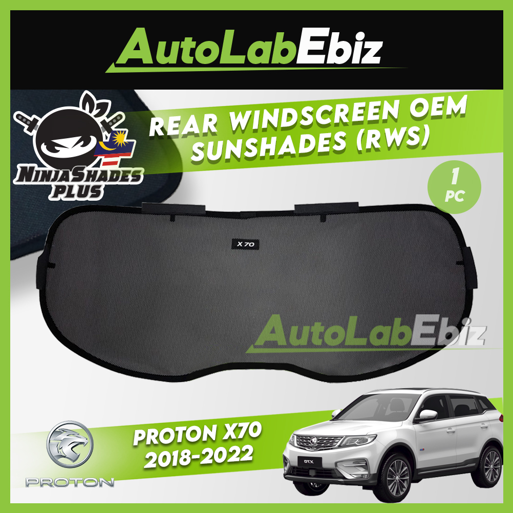 Proton X70 2018-2022 NinjaShades Plus Rear Windscreen OEM Sunshades ...
