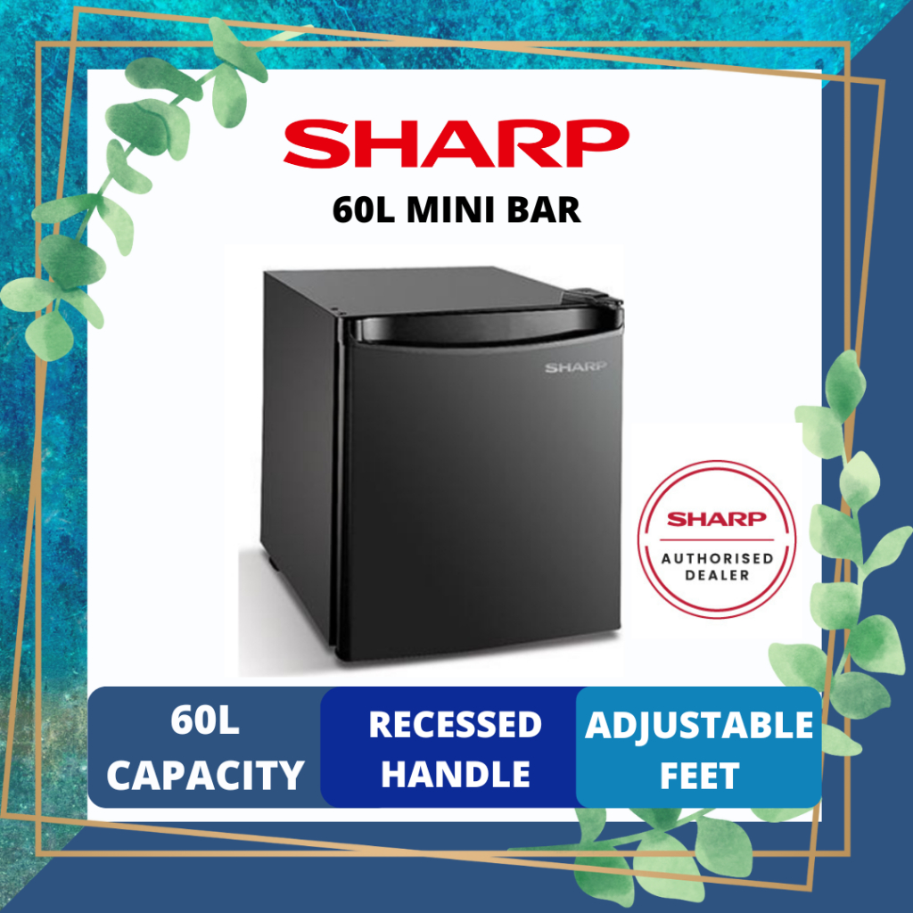 Sharp Mini Bar Refridgerator SJM60MK | Shopee Malaysia