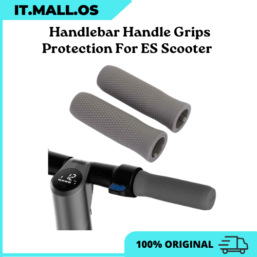 (DIY ES Scooter) 1Pair Handlebar Handle Grips Protection For Ninebot ...