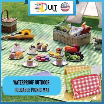 DM Picnic Mat Camping Mat Picnic Set Waterproof Outdoor Mat Tikar ...