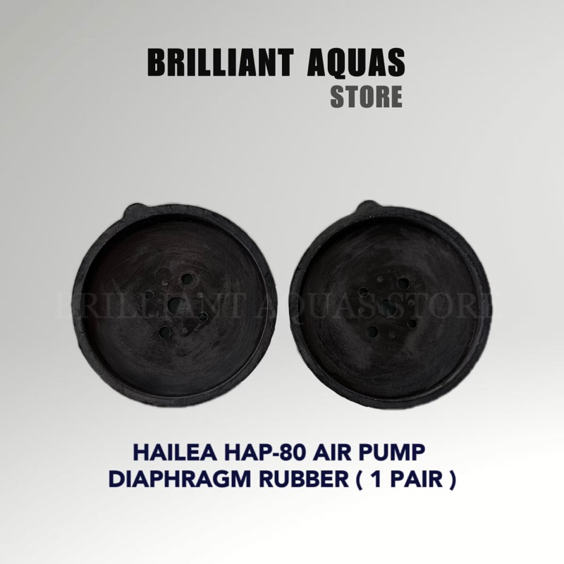 Diaphragm Rubber Replacement Parts For Air Pump Hailea HAP-80 ( 1 pair ...