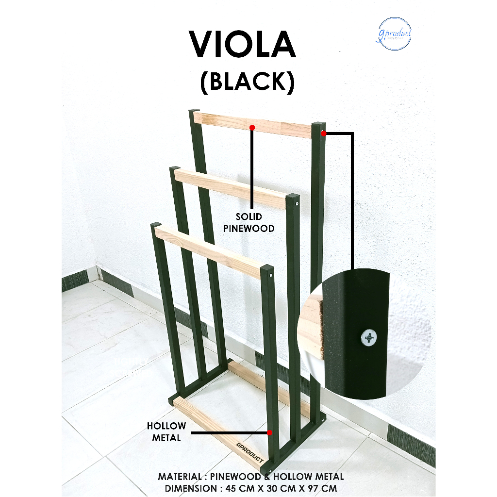 NEW COLLECTION MINI STANDING TOWEL RACK | KOLEKSI TERBARU RAK TUALA ...
