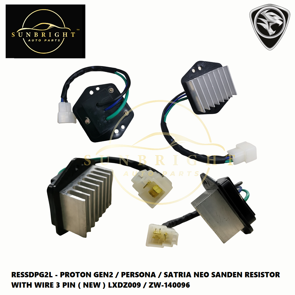 PROTON GEN2 / PERSONA / SATRIA NEO SANDEN RESISTOR WITH WIRE 3 PIN ...