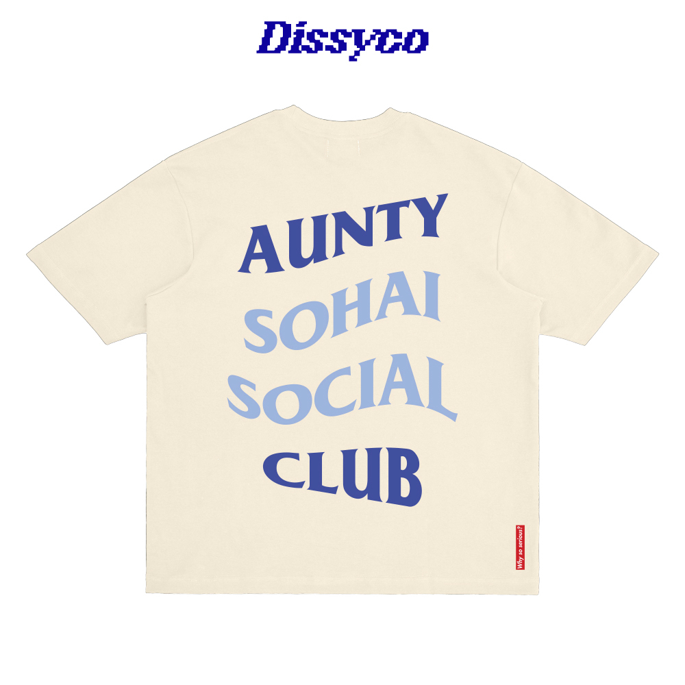 Dissyco 低清 ASSC TEE (CREAM WHITE) | Shopee Malaysia