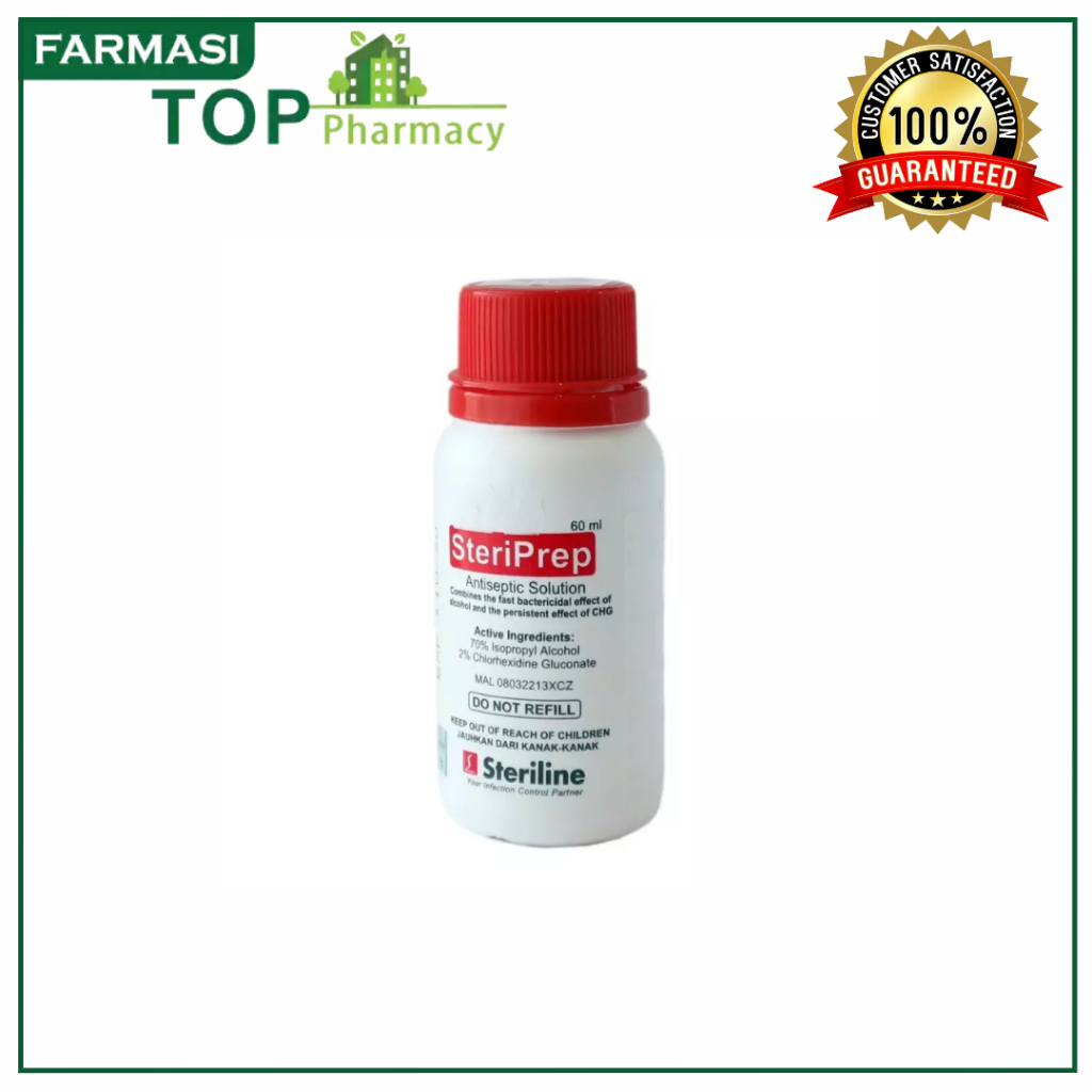 STERIPREP ANTISEPTIC SOLUTION 60ML | Shopee Malaysia
