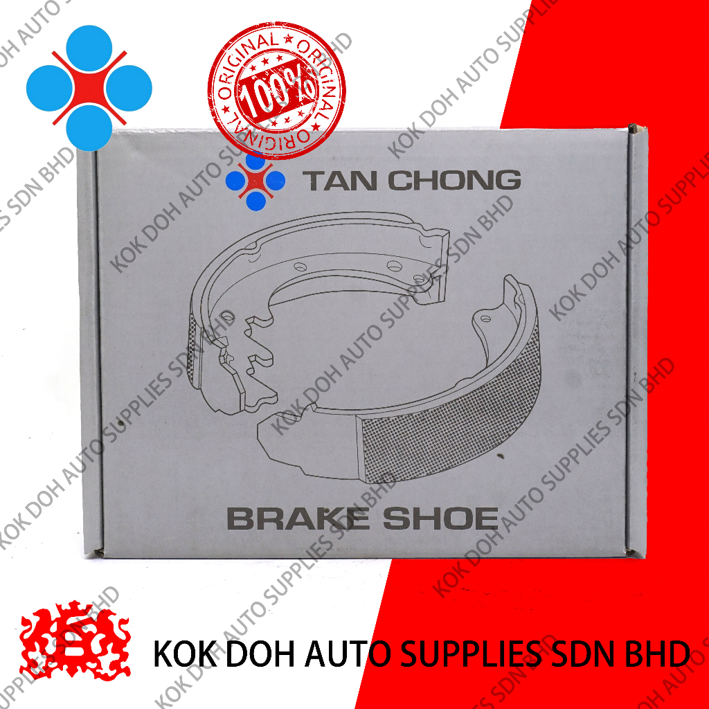 [100% ORIGINAL]NISSAN NV200 M20L /REAR BRAKE SHOE(TAN CHONG)(1 SET 4PCS ...