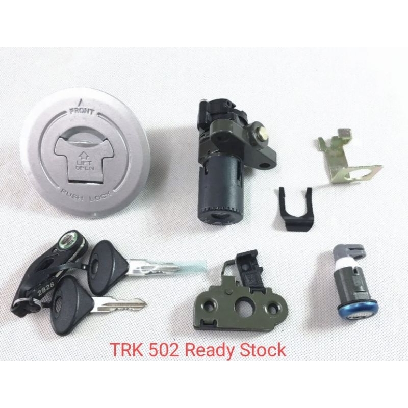 Benelli TRK502 TRK502X Key Replacement Set Lock Set | Shopee Malaysia