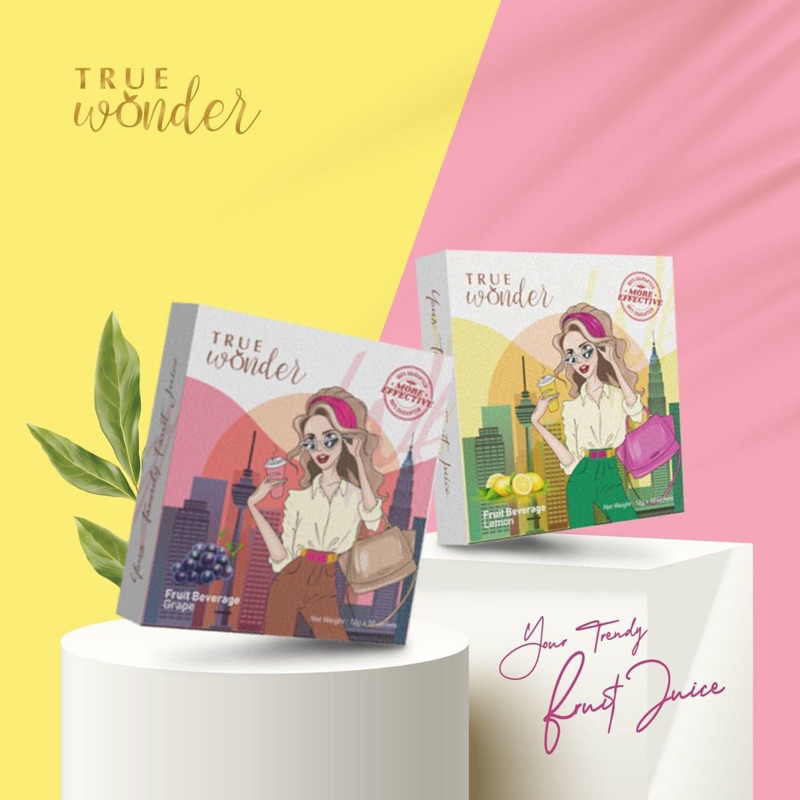 💥READY STOCK🔥NEW PACKING🔥TRUE WONDER🍇🍇🍇💯ORIGINAL HQ | Shopee Malaysia