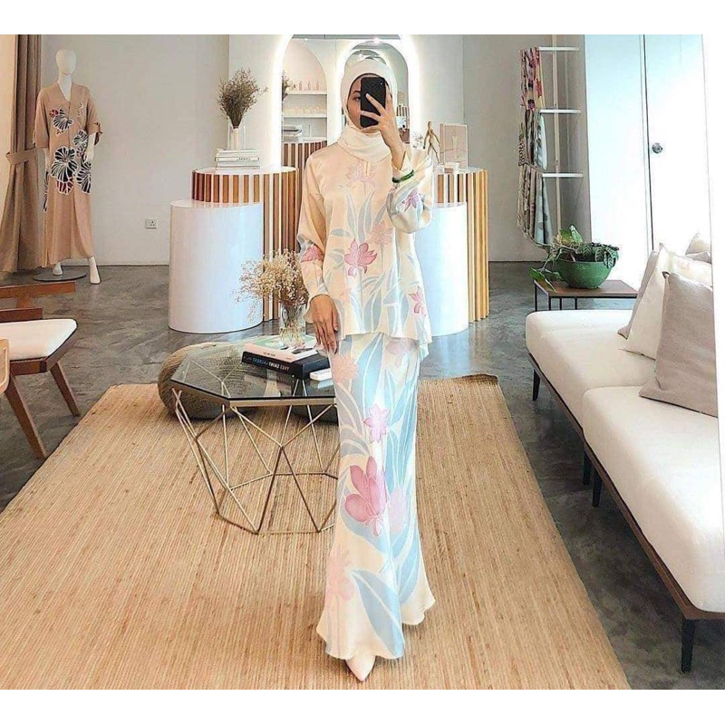 mini kurung batik lukis exclusive | Shopee Malaysia