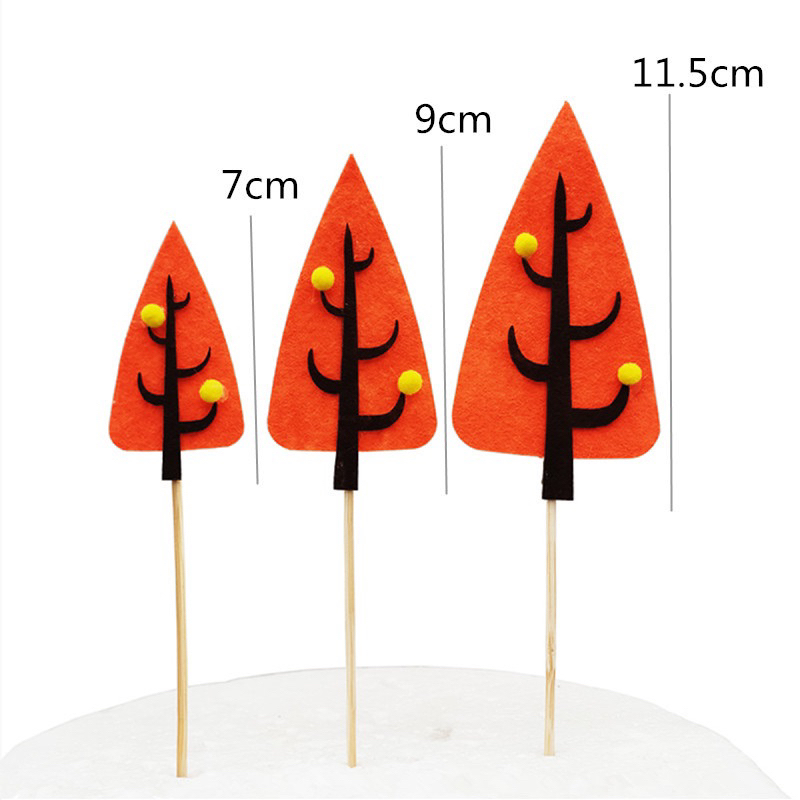 Cake Topper Tree Birthday Cake topper Cake decoration 树木蛋糕插件 pokok ...