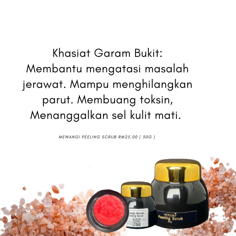 Peeling Scrub ( Scrub Garam Bukit ) | Shopee Malaysia