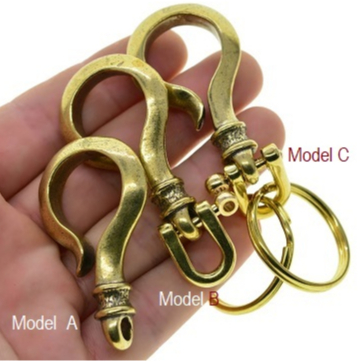 Handmade Solid brass simple Creative "Question Mark "Japanese Fish Bulb ...