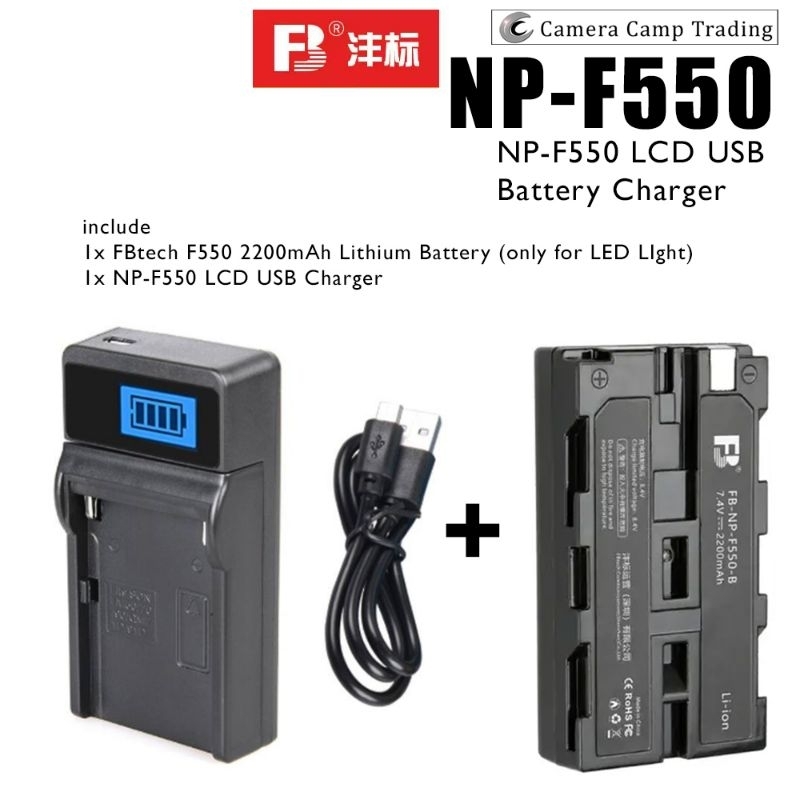 NP-F550 LCD USB Battery Charger for Sony F550/ F770/ F970 **WITH USB ...