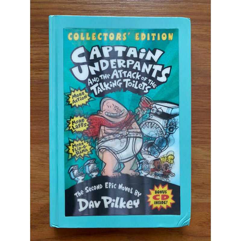 (Hardcover) Captain Underpants and the Attack of the Talking Toilets ...