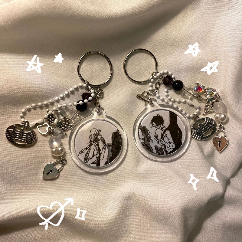 nana and hachi matching keychains | Shopee Malaysia