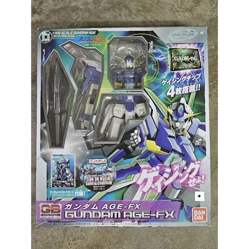 Gage-ing Builder 1/100 Gundam Age-FX | Shopee Malaysia
