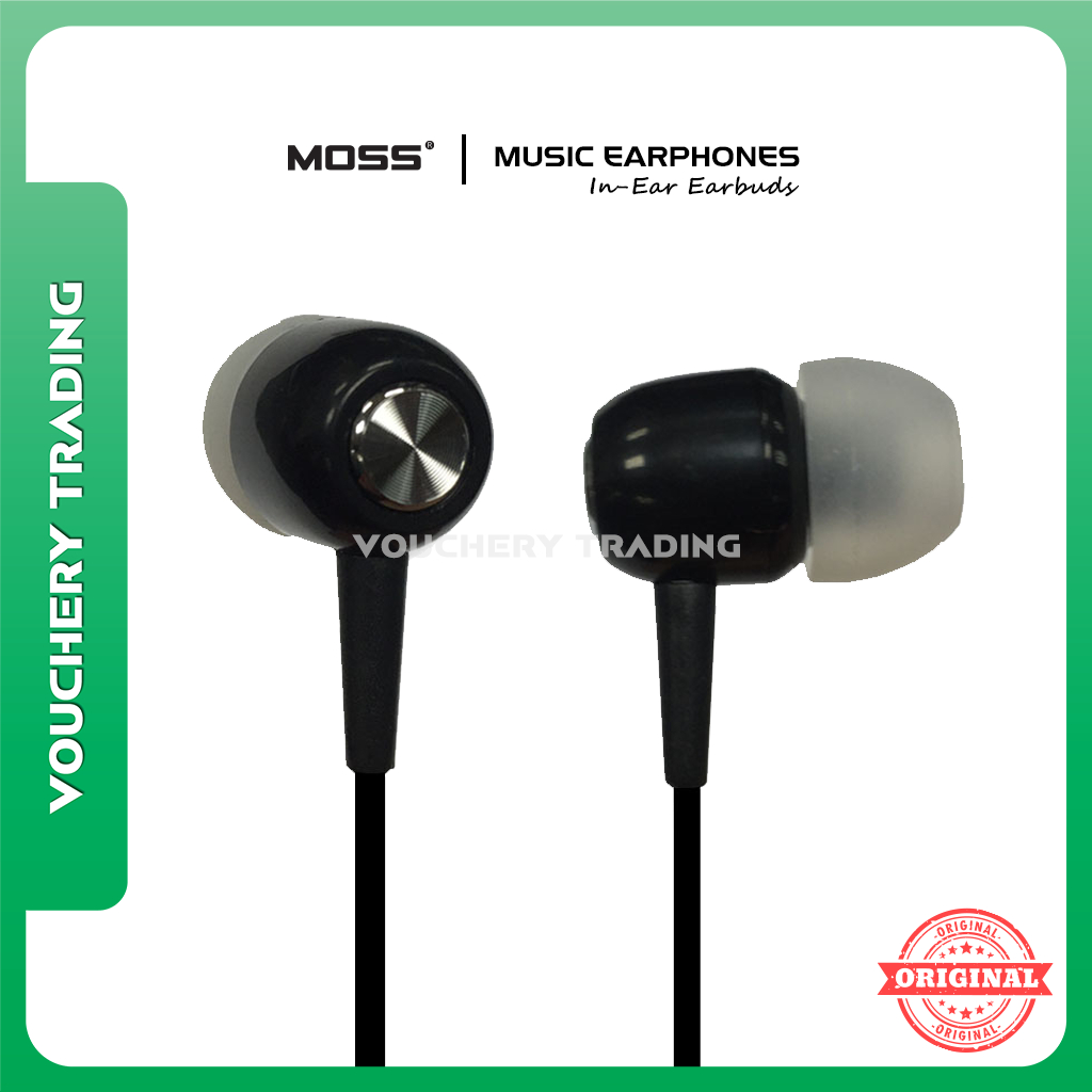 MOSS Music Stereo Earphones In-Ear Earbuds Handsfree Headset 3.5mm ...