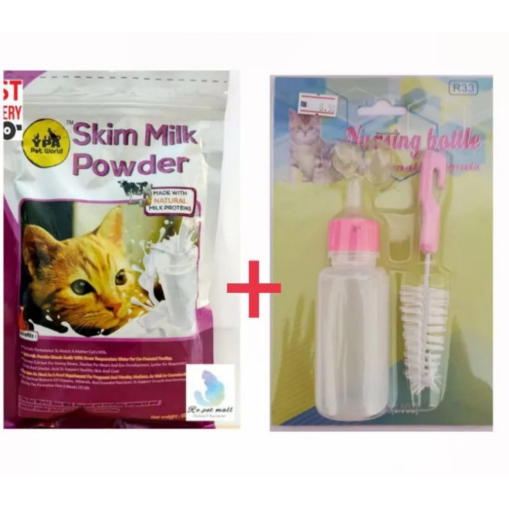 PET WORLD Goat Milk Powder(Susu Kambing )/Skim Milk Powder(Cow Cat Milk ...