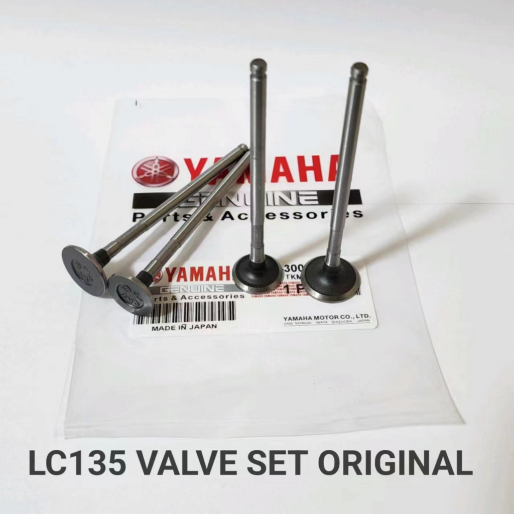 LC135 VALVE SET ORIGINAL YAMAHA LC135 NEW V1 V2 V3 V4 V5 V6 | Shopee ...