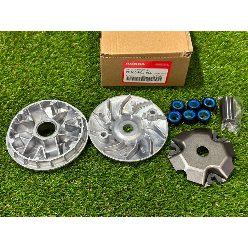 HONDA BEAT FI V2 FRONT PULLEY SET PULLY SET WITH ROLLER DEPAN PULLEY ...