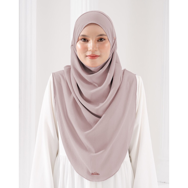 TUDUNG INSTANT CHIFFON LUSTIA SARUNG LABUH ironless luvla muslimah ...