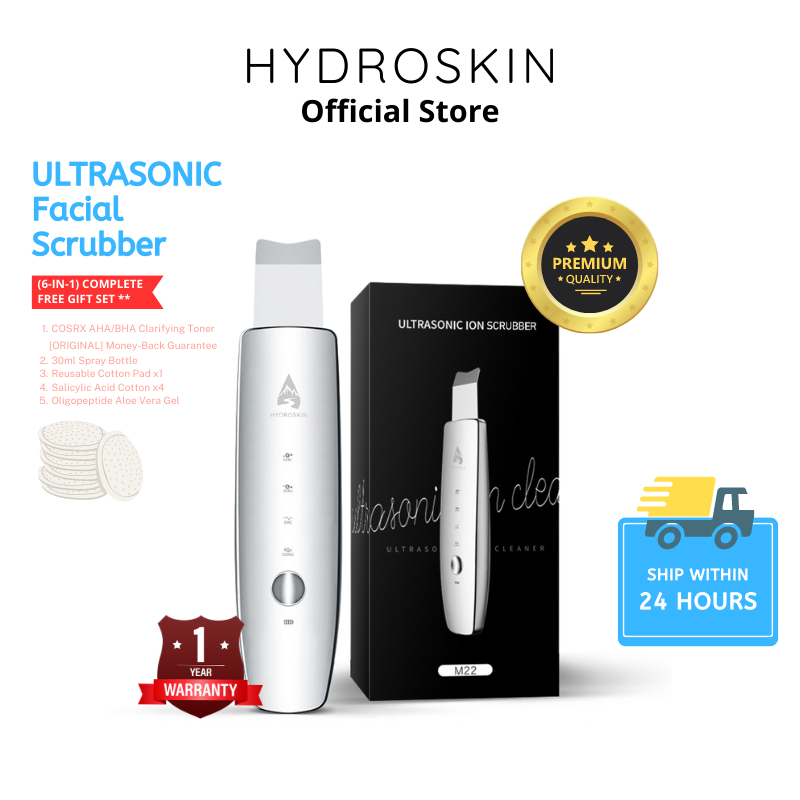 HYDROSKIN Ultrasonic Blackhead Whitehead Removal Lifting Deep Cleansing ...