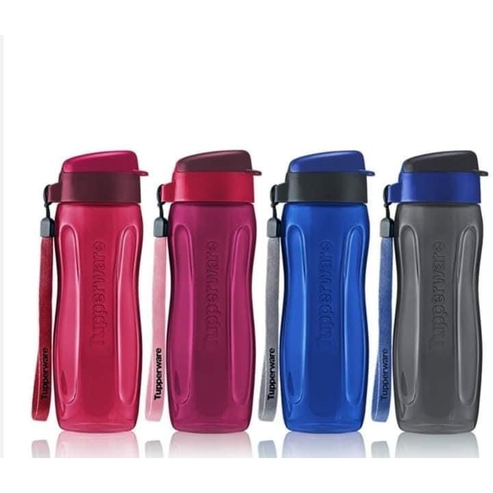 Tupperware Slim Eco Bottle 500ml with strap/ Air Botol/ Drinking bottle ...