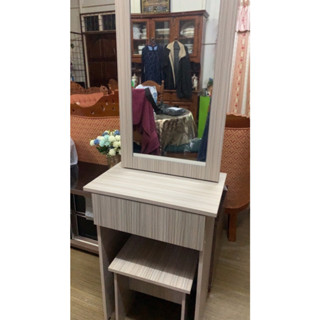 CLASSIC Meja Makeup Table Dressing Table With Mirror Vanity Table Meja ...