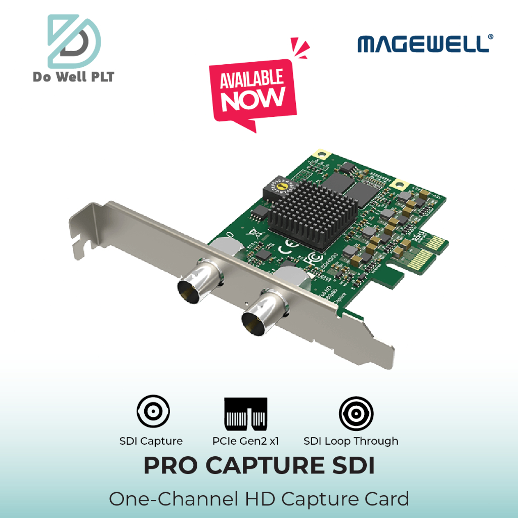 Magewell Pro Capture SDI (Single Channel) | Shopee Malaysia