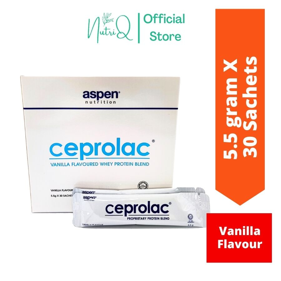 Aspen Nutrition Ceprolac Whey Protein Isolated Blend Powder Vanilla ...