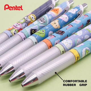 [LIMITED EDITION] PENTEL BLN75KW ENERGEL Kawaii + 6 Retractable Gel Pen 0.5mm - JAPAN PIXEL ART ...