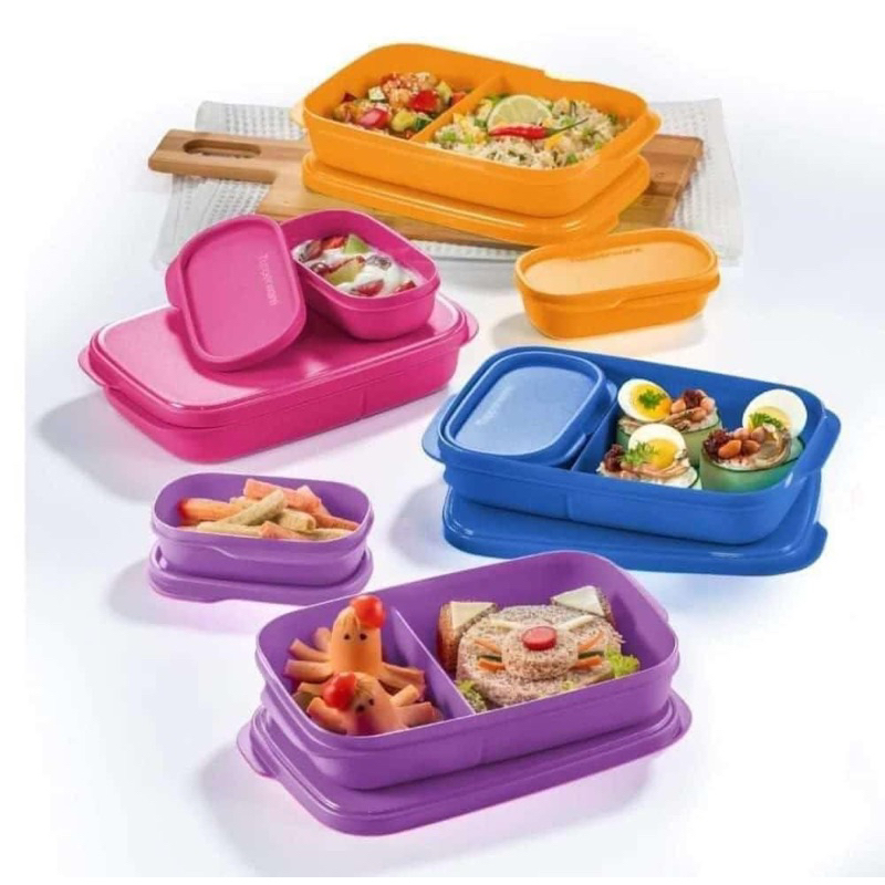 Tupperware brands foodies buddies/Frozen/Spiderman/Bee/Ladybird set ...