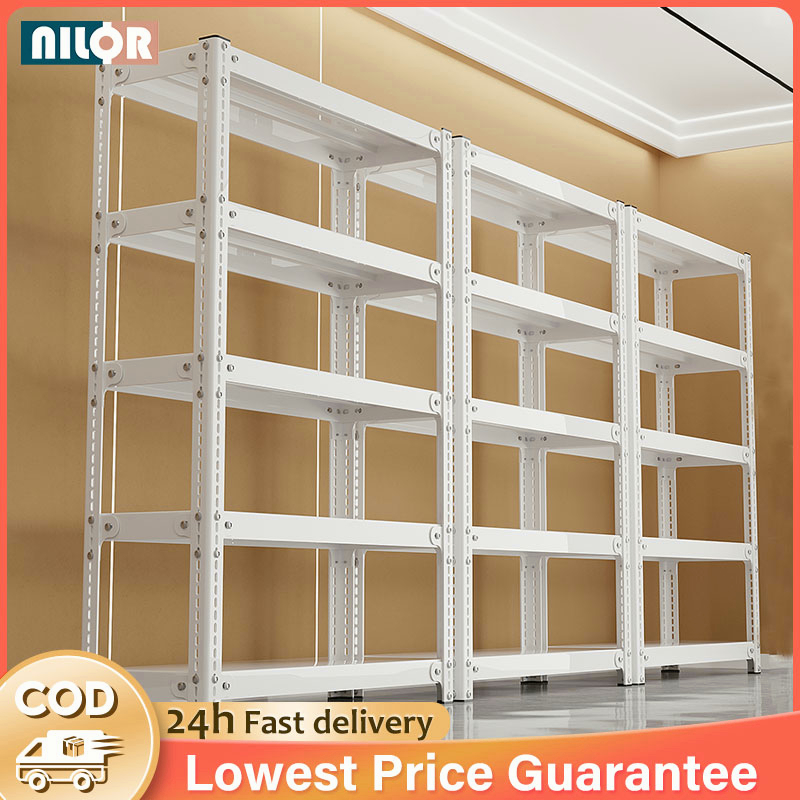 ALL Metal Boltless Rack Home Kitchen Storage Metal Shelf Shelves Rack ...