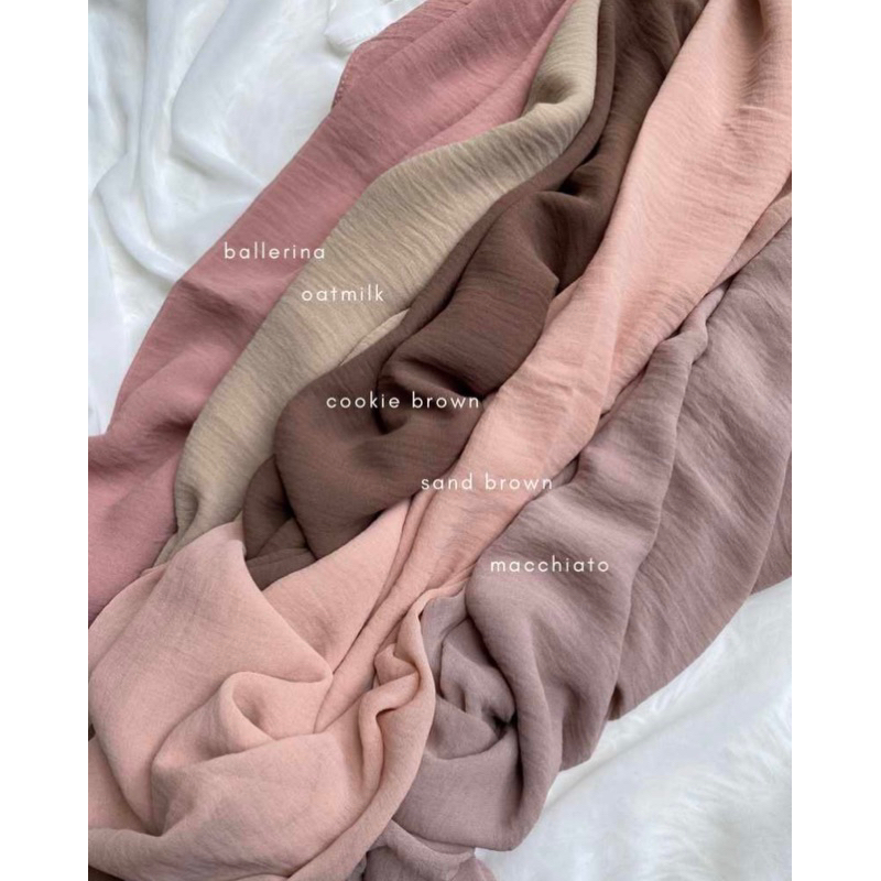 BORONG 20PCS- SHAWL CHIFFON CRUMPLE AIRFLOW IRONLESS (VIRAL SHAWL ...