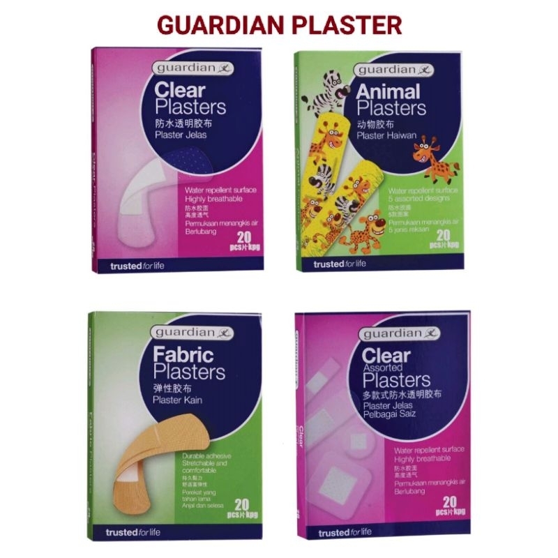 Guardian Fabric | Clear | Cartoon Plaster Luka | Plastic Plasters ...