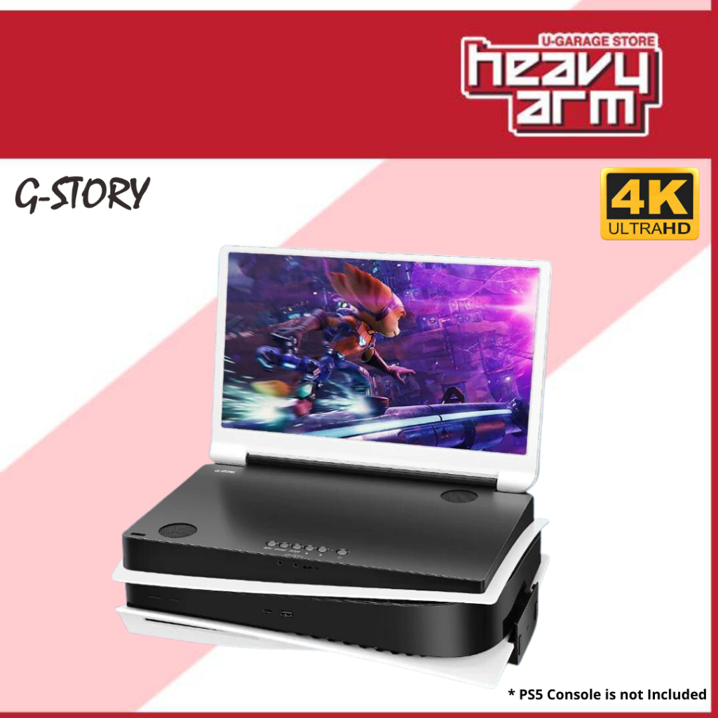 G-Story Portable Gaming Monitor GS156PV | PS5 Console Monitor 4K HDR ...