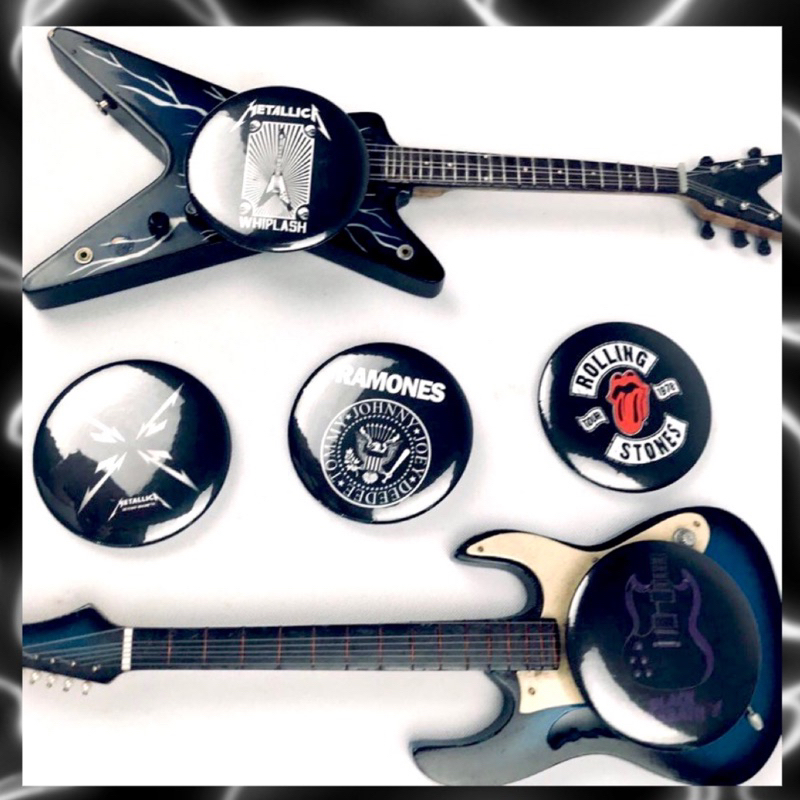 Band Button Badges 48mm | Shopee Malaysia