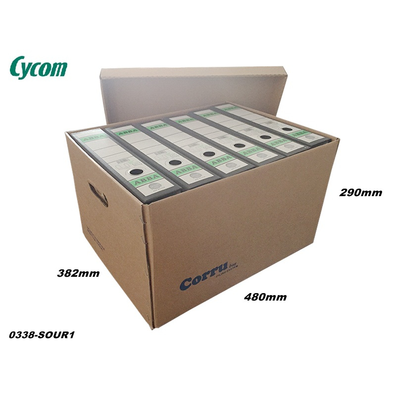 OUTER Storage Box for ARCH FILE -- With Top Cover (480mm x 382mm x ...