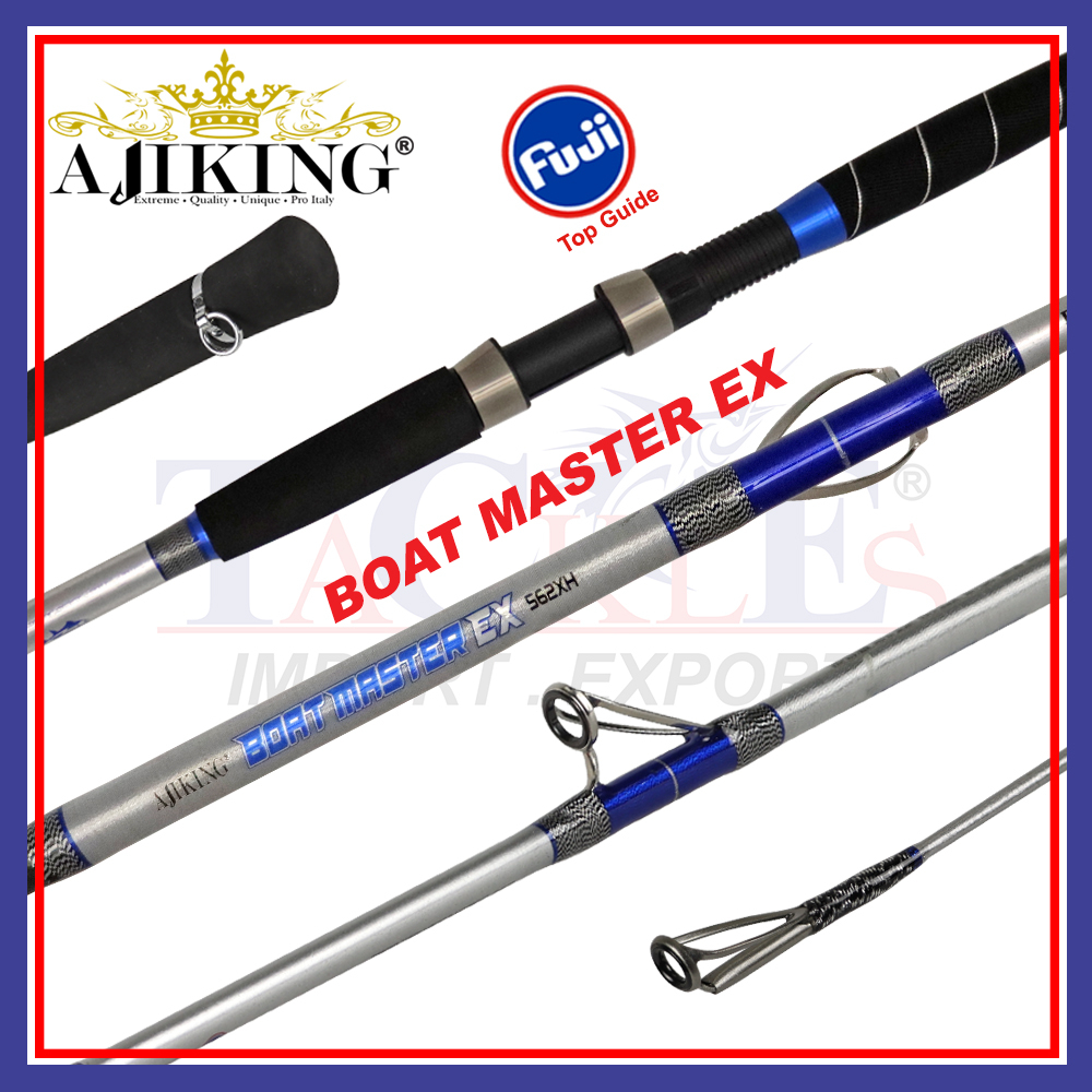 Ajiking Boat Master EX BME Joran Pancing Bot 5'6-6'6kaki | Air Masin ...