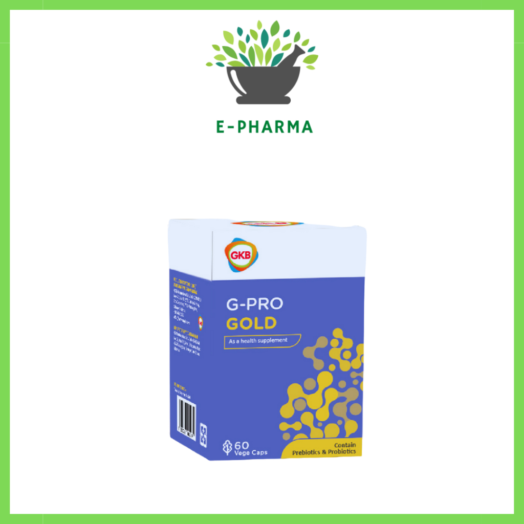 GKB G-Pro Gold 30's / 60's | Gut Health Supplement, Sensitive stomach ...