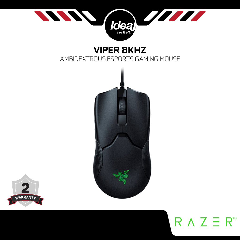 Razer Viper 8KHz | Ambidextrous Esports Gaming Mouse | Shopee Malaysia