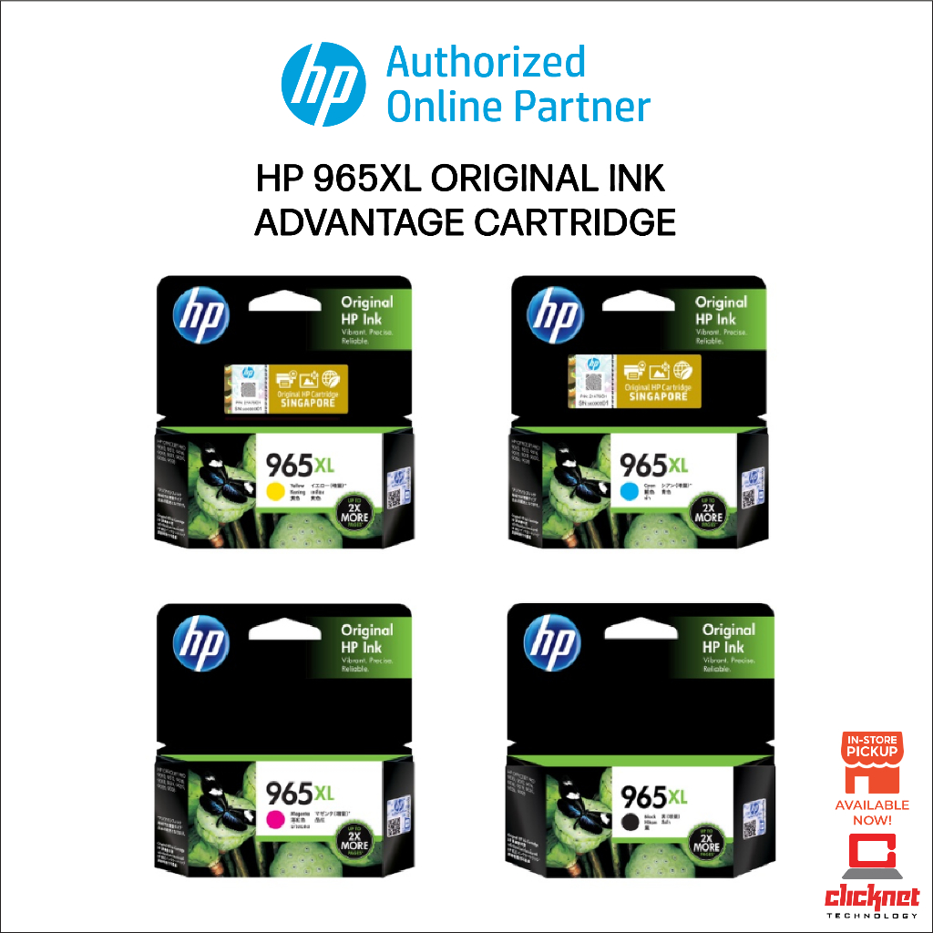 HP 965XL High Yield Original Ink Cartridge | Shopee Malaysia