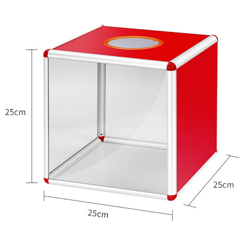 25cm Acrylic Lucky Draw Box, Lottery Box, Prize Drawing Box, Kotak ...