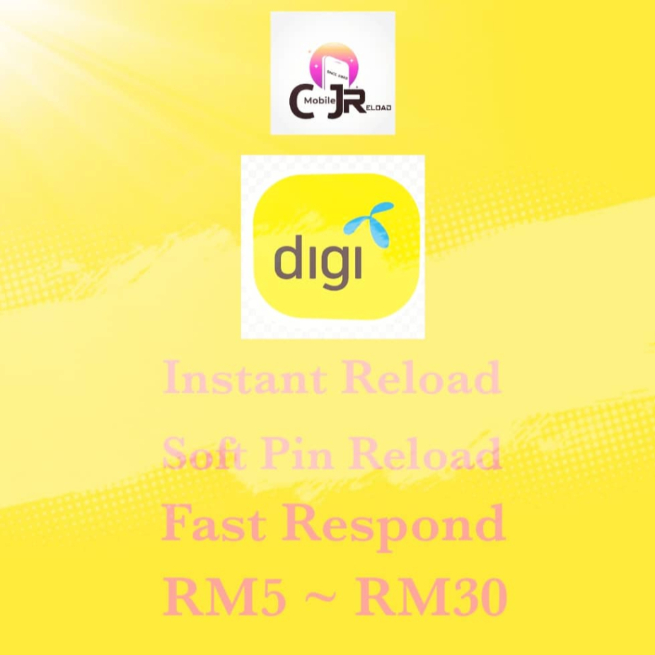 [FAST RESPOND]DIGI RELOAD/TOP-UP BY INSTANT RELOAD & SOFT PIN RM5 ...